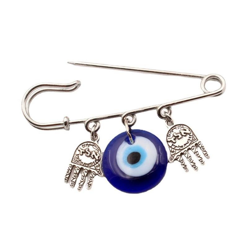 Riheze Turkish for Evil Eye Hamsa Hand of Fatima Brooch Lape - TikTok ...