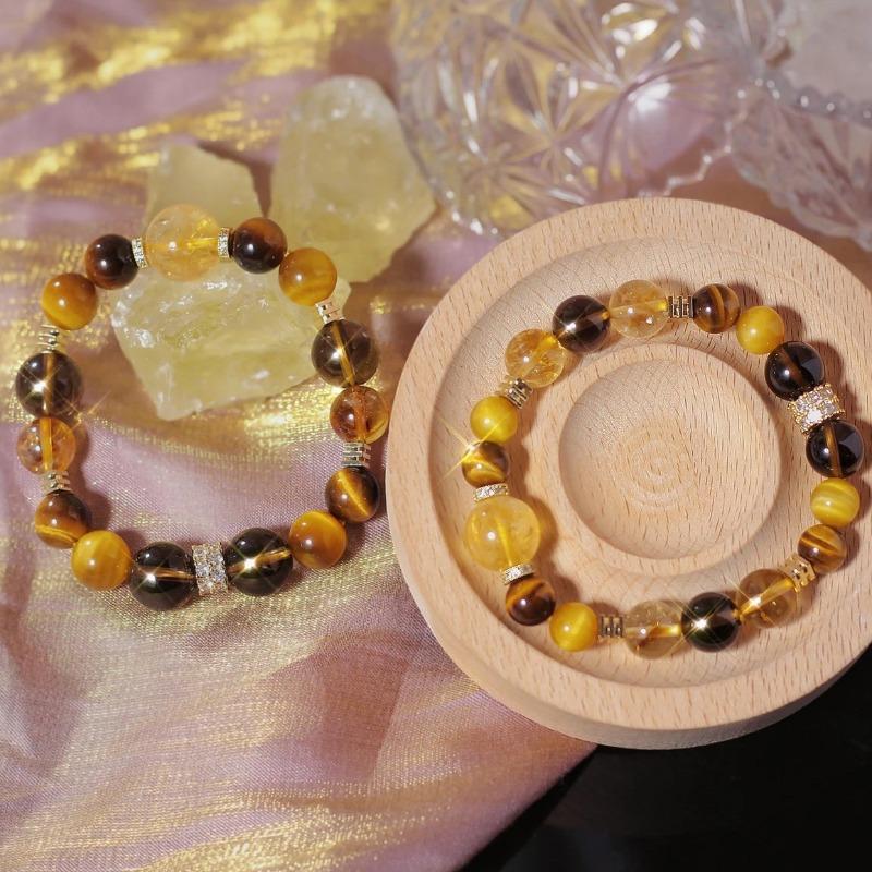 Yellow Tiger Eye Gold Tiger Eye Stone Jewelry, Design Crysta - TikTok ...