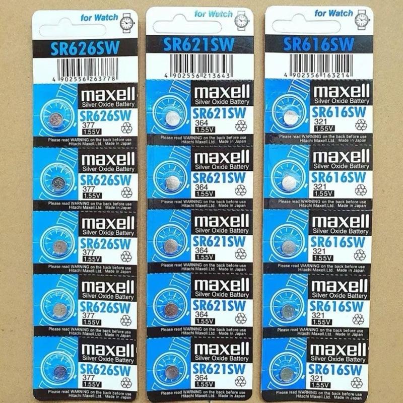 Pin đồng hồ Maxell Chính hãng Nhật Bản SR626 SR621 SR616 - TikTok Shop ...