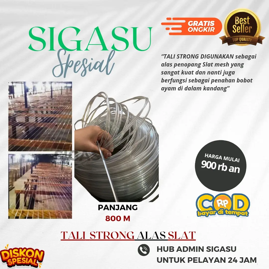 Tali Strong Slat Plastik Mesh - Shop | Tokopedia