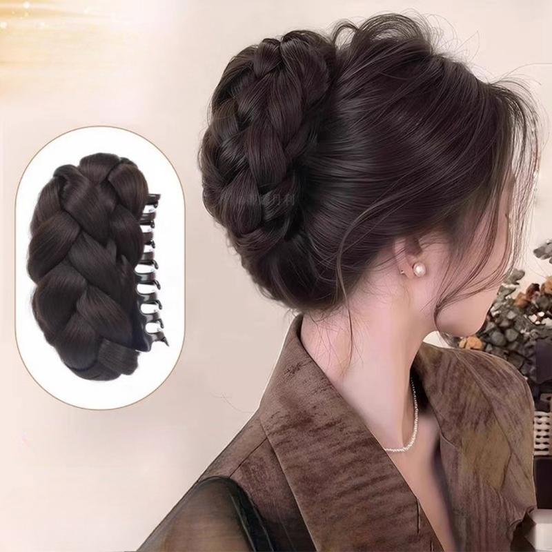 Sanggul Berputar Klip Pada Rambut Palsu, Alamiah dan Lembut, - TikTok ...