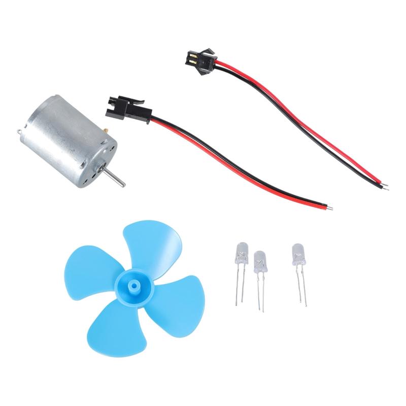 Mini Wind Power Generator DIY Kits 6-9V Wind for Turbine Micro - TikTok ...