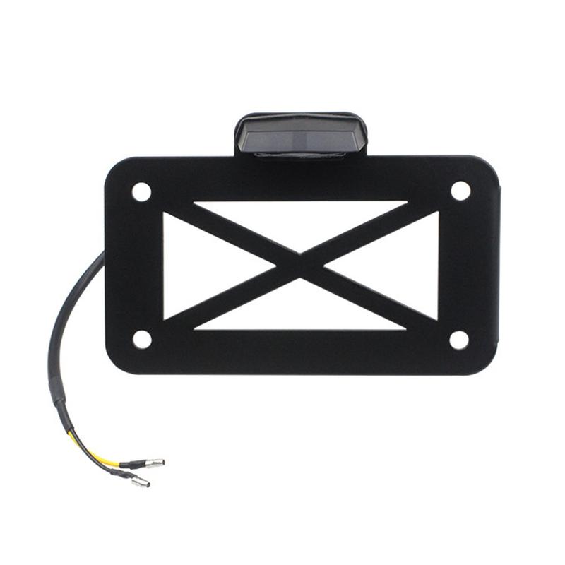 Side License Plate Bracket Holder with Easy Mounting for Motorcycles ...