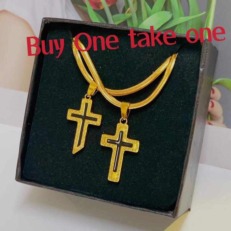 BUY 1 TAKE 1 Stainless Steel Necklace For Unisex Free 1Box. - TikTok ...