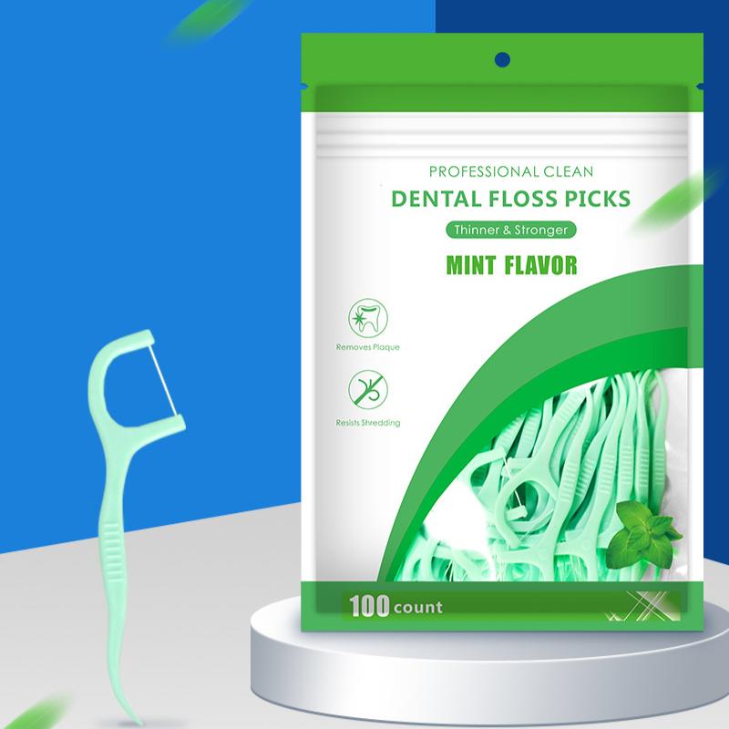 Neutral packaging for mint flavored floss sticks, 100 pieces - TikTok ...
