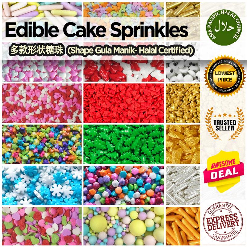 《30g》 Cake Sprinkles Cake Decoration Halal Certified Sprinkl - TikTok ...