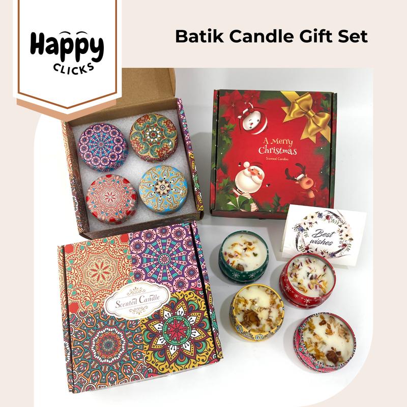 Set Hadiah Lilin Batik 4in1 Lilin Aromatik Scented Candle da - TikTok Shop Malaysia