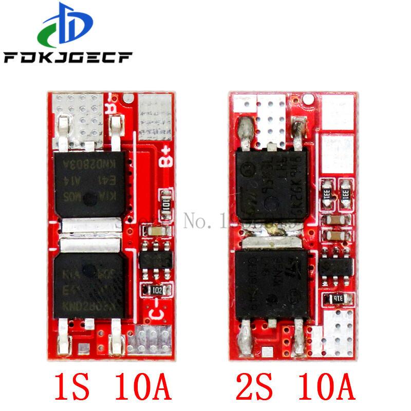 10A 1S 2S 4.2V PCB PCM BMS Charger Charging Module 18650 Li-ion - TikTok Shop Singapore