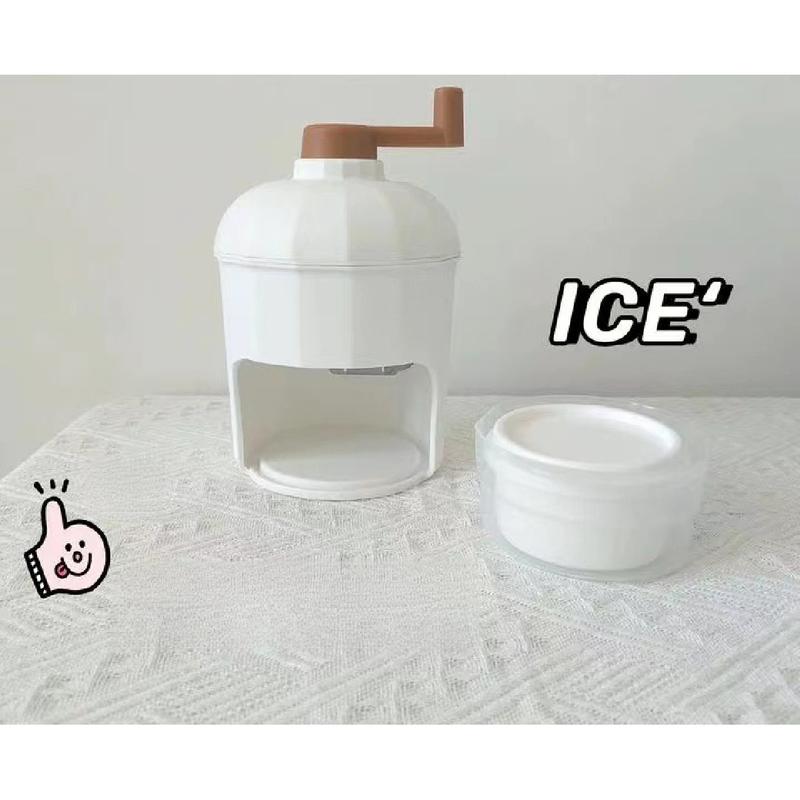 Manual Ice Crusher Household Small Soft Ice Machine Ice Wate - TikTok ...