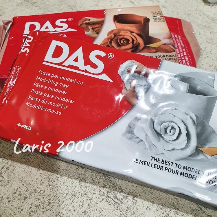 DAS Modelling Clay Putih / Coklat Tanah Liat Air Dry 1000 Gram - Shop ...