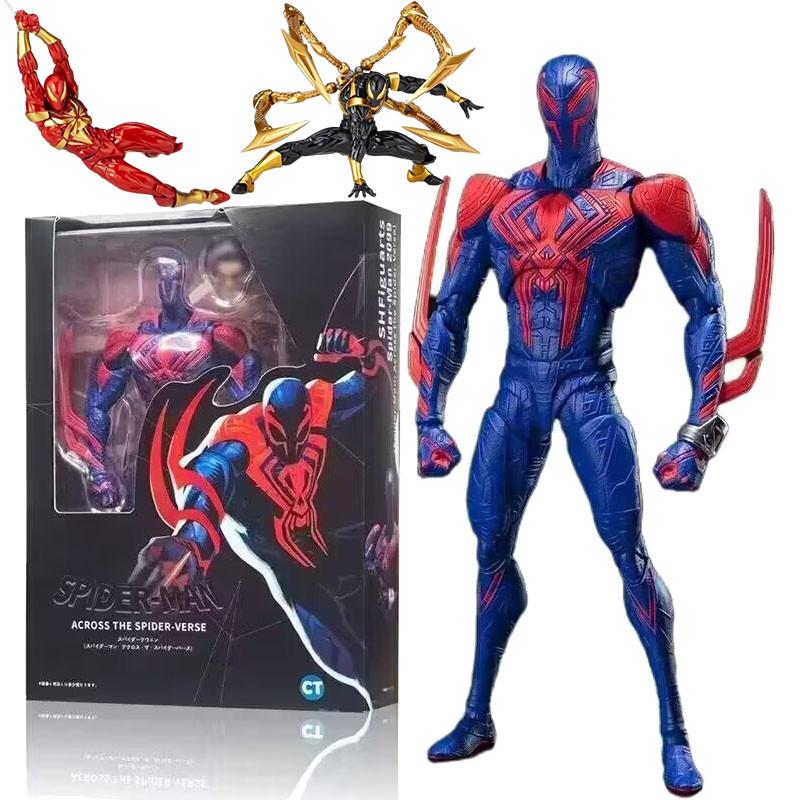 SHF-Spider Man 2099 S.H. Figuarts, lelaki labah-labah, REVOLTECH ...