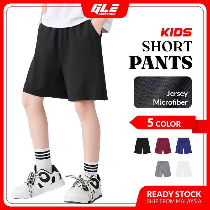GLE Microfiber Short Pant Kids Seluar Pendek Lelaki Bola Sport - TikTok ...