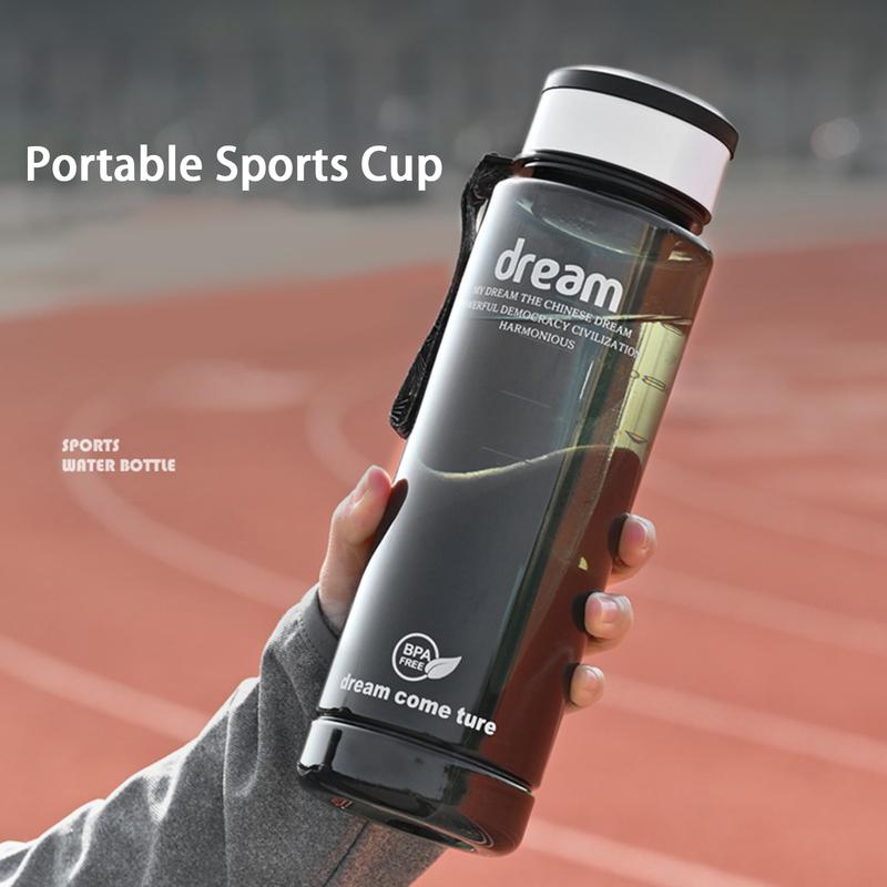 Botol Sukan 1000ml Gred Makanan Kapasiti Tinggi Kalis Bocor Rintangan ...