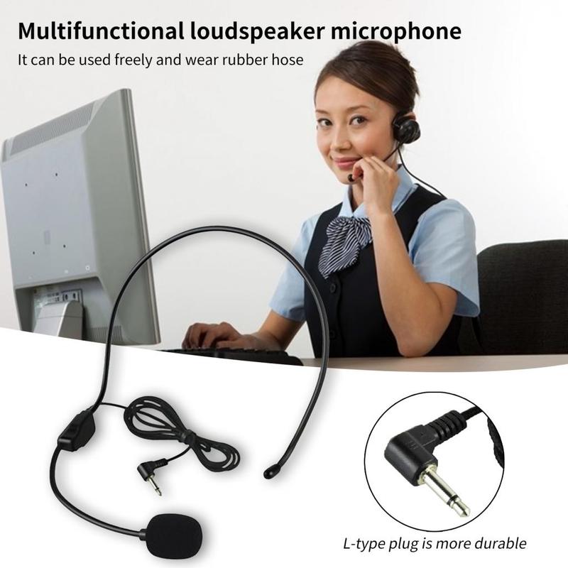 Yohians Speaker Ergonomic Compact Wired Microphone Widely Use ...
