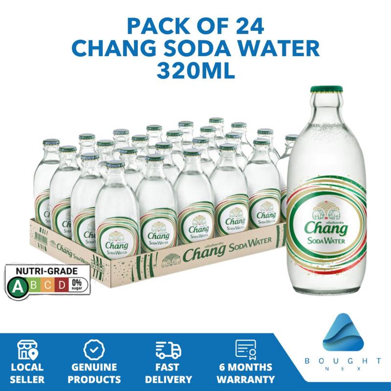 [Bundle of 24] Chang Soda Water 325ml - Great for Mixing wit - TikTok ...