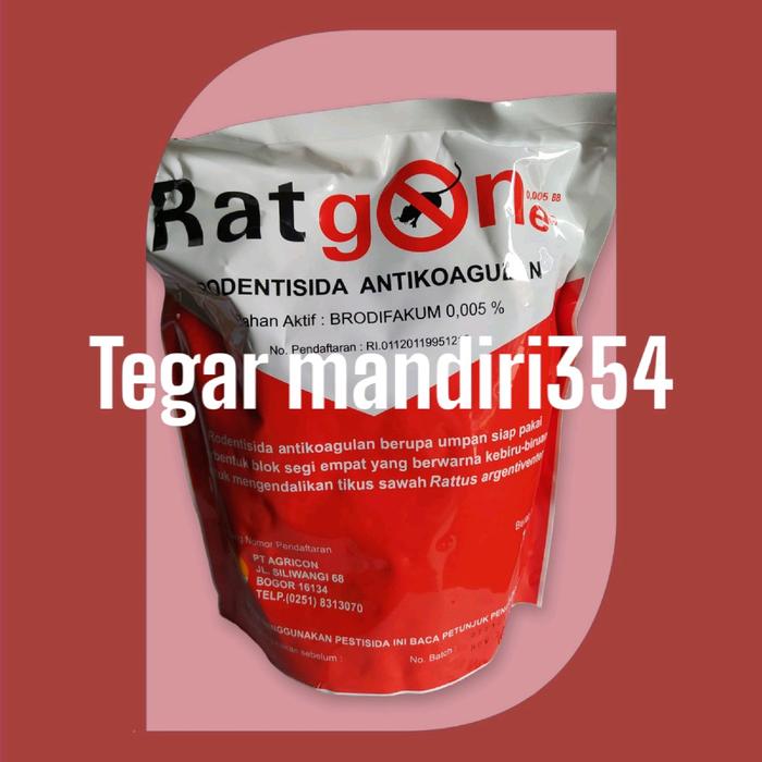Jual Rodentisida Ratgon 1kg umpan tikus siap pakai ratgone - Kab ...