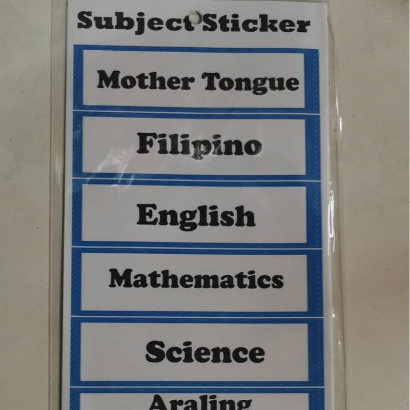 subject sticker for school easy to use - TikTok Shop Philippines