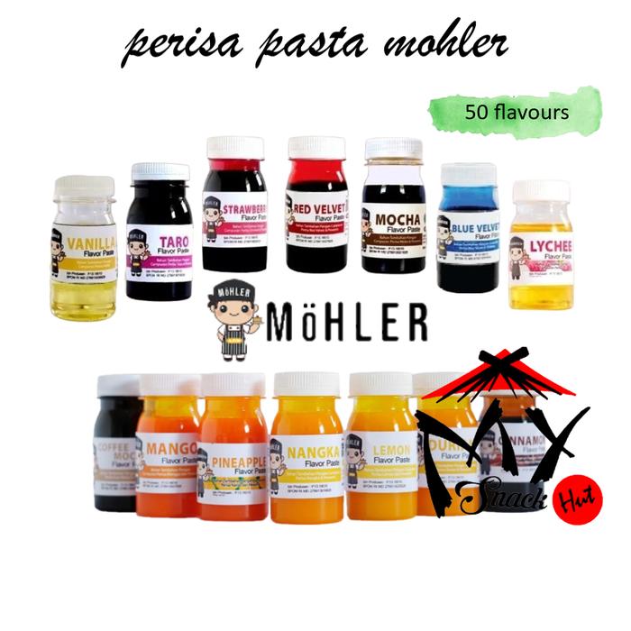 Jual MOHLER PERISA PASTA PEWARNA AROMA PEWANGI RASA ROTI KUE CAKE ...