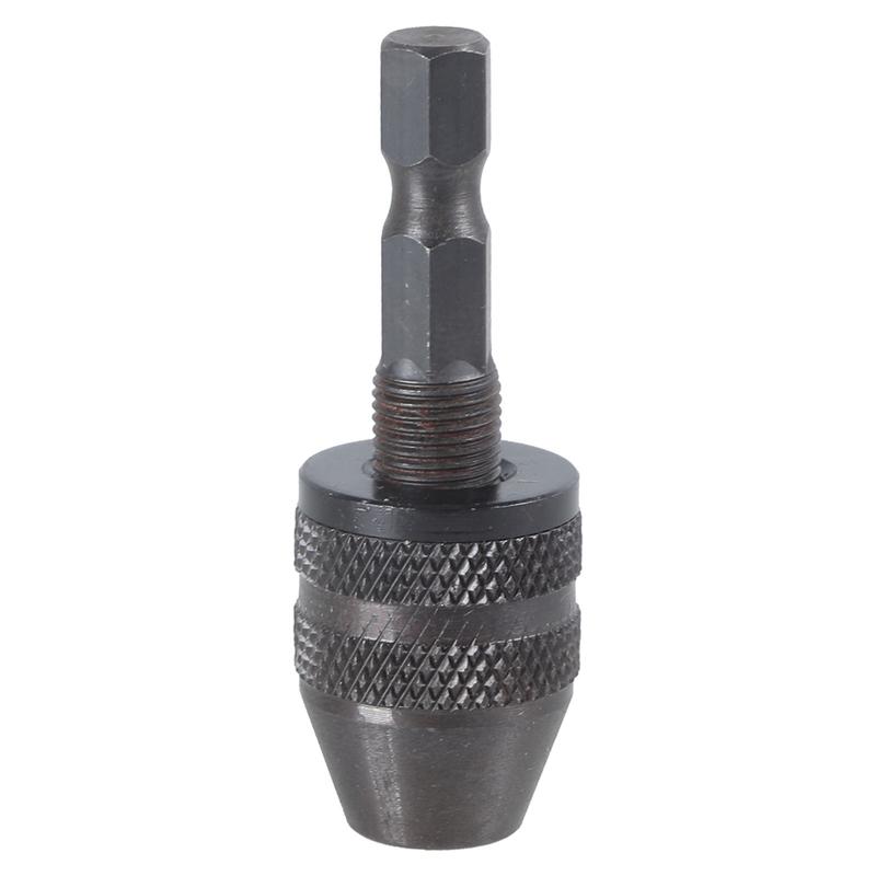 New 1/4 Snap In Hex Shank Keyless Electric Drill Chuck Conversion ...