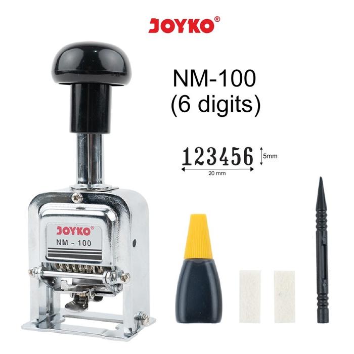 Jual JOYKO Numerator 6digit/Automatic Number Machine/Stempel Angka ...