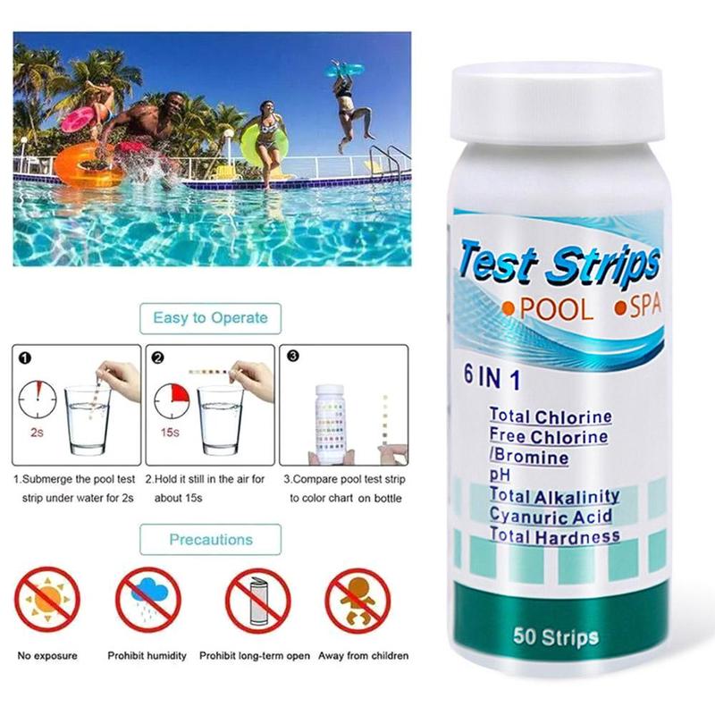 Pool Test Paper Water Quality Swimming Pool Test Paper Alkalinity ...