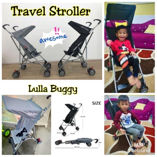 travel stroller/lulla buggy/kids stroller/stroller ringan lipat ...