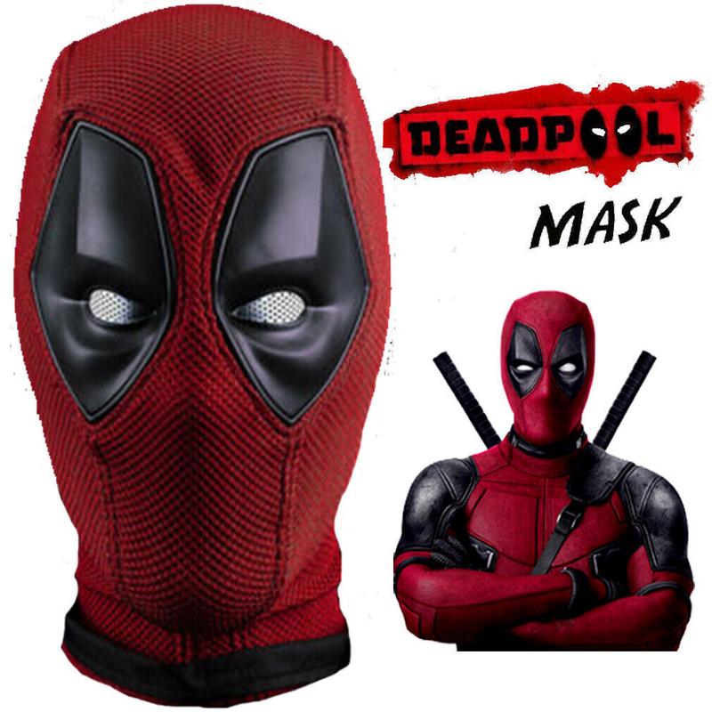 Topeng Muka Penuh Deadpool, Cosplay Berkualiti Tinggi, Tudun - TikTok ...