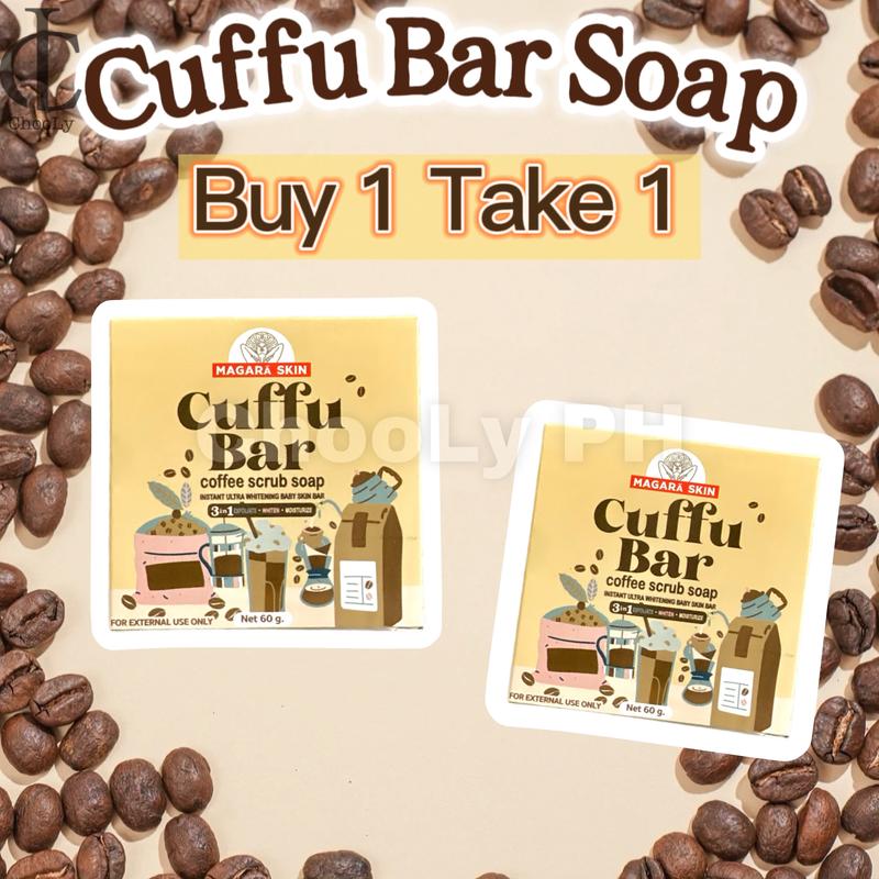 BUY 1 TAKE 1 MAGARA Cuffu Bar Coffee Scrub Soap 60g - TikTok Shop ...