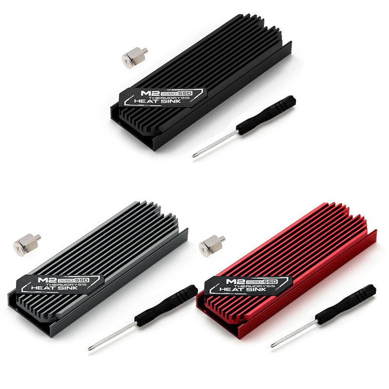 Hard Drive Computer Radiator Cooling M.2 NVME Cooler SSD Heatsink ...