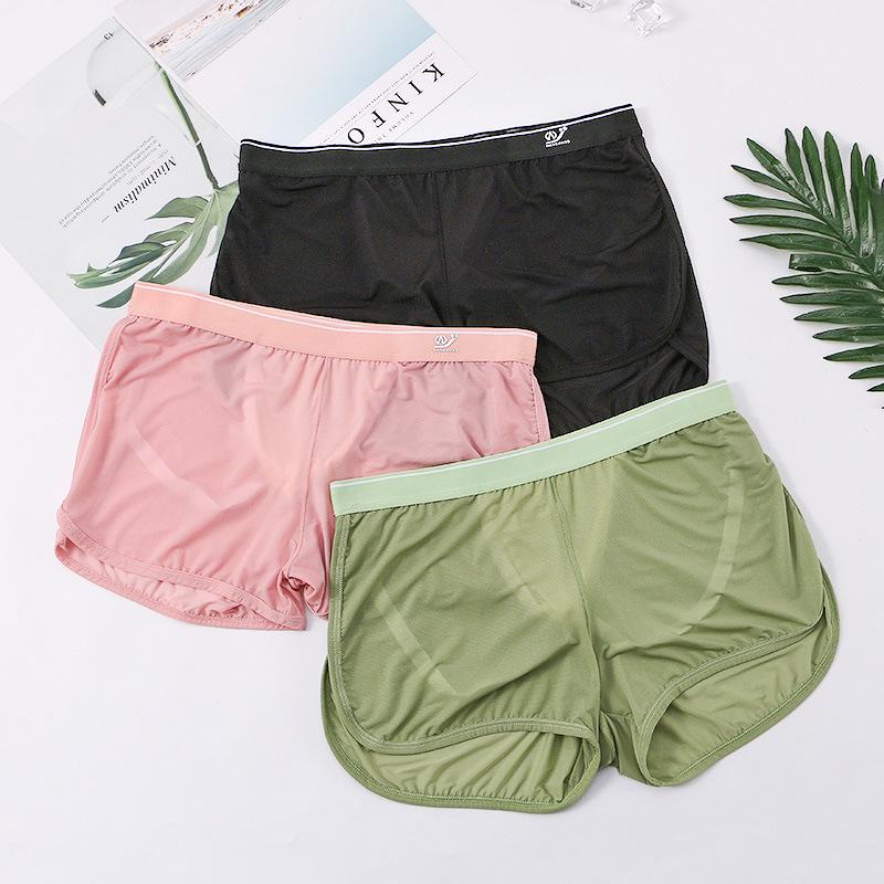 new summer ice mesh hole home pants men's pajamas quick-drying - TikTok ...