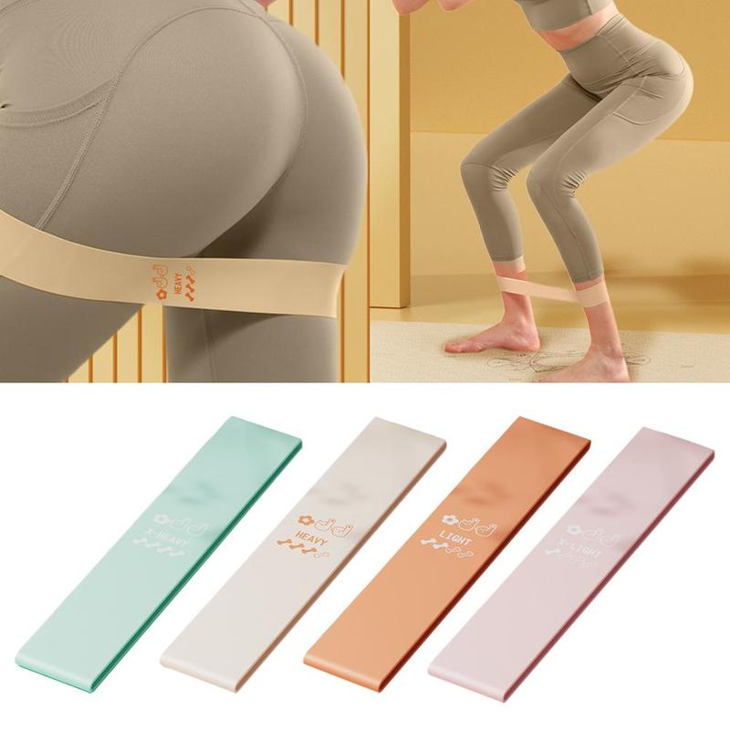 Gym Resistance Bands Portable Yoga Squat Elastic Band Stretc - TikTok ...