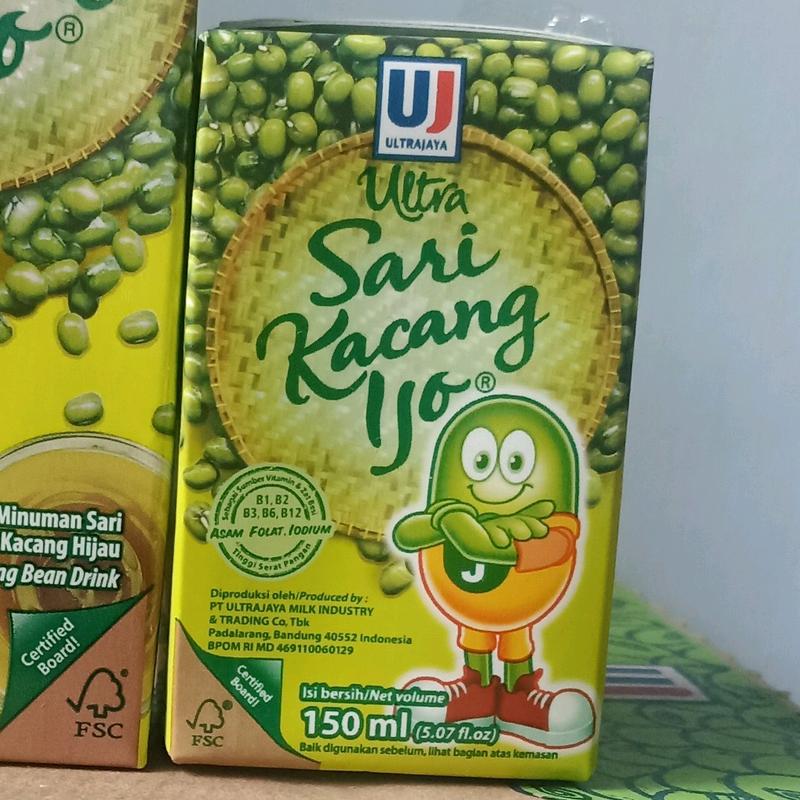 Ultra Sari Kacang Ijo 150ml - Shop | Tokopedia