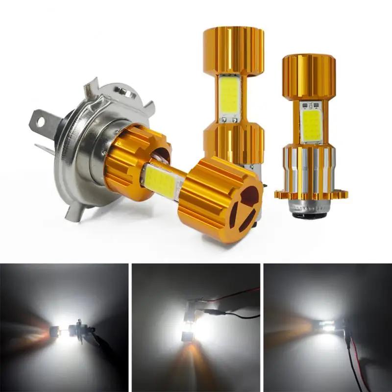 Mentol Lampu LED, Lampu Motosikal COB, 18W, H4, B15D BA20D, Lampu ...
