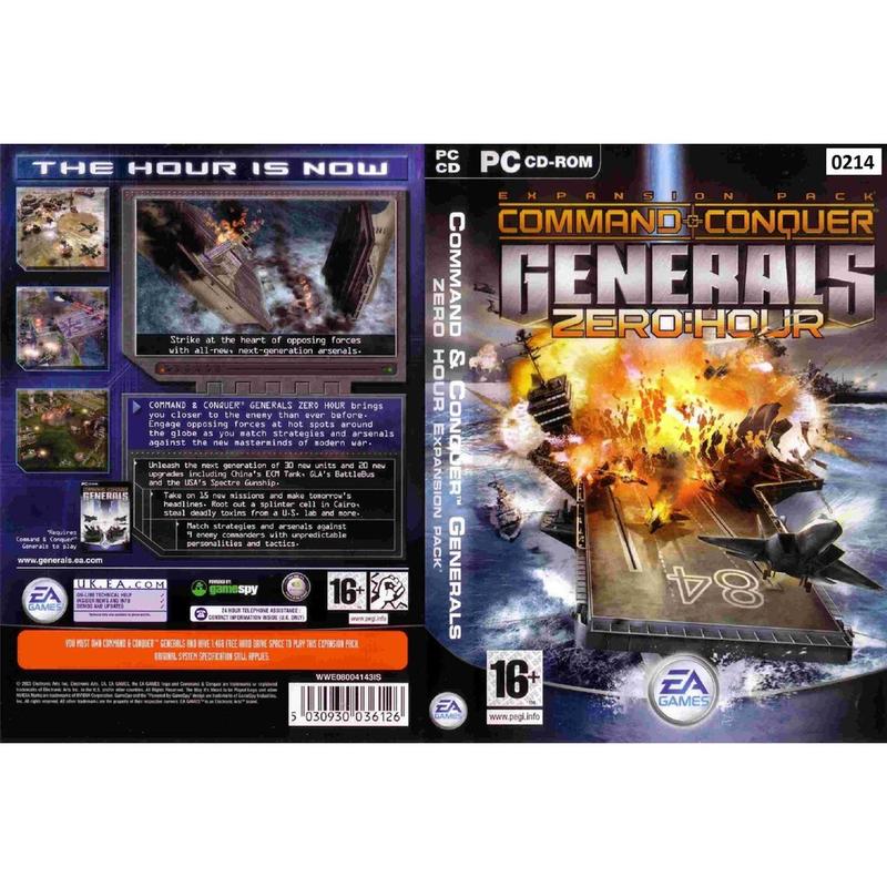 (PC DVD) Command & Conquer Generals - TikTok Shop Malaysia