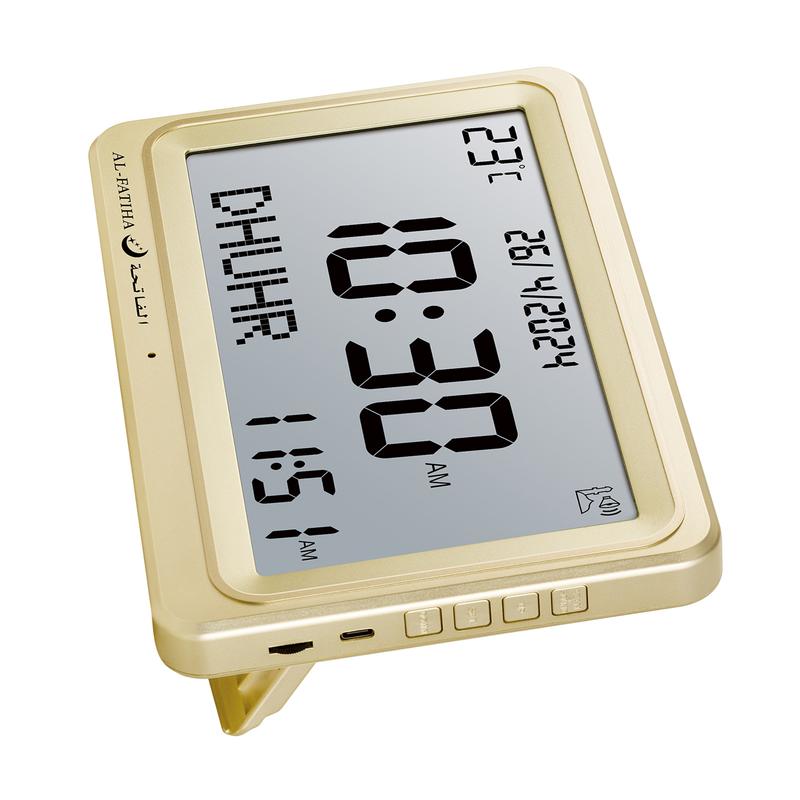 Digital Islamic Azan Prayer Clock LCD Display Wall Mountable - TikTok ...