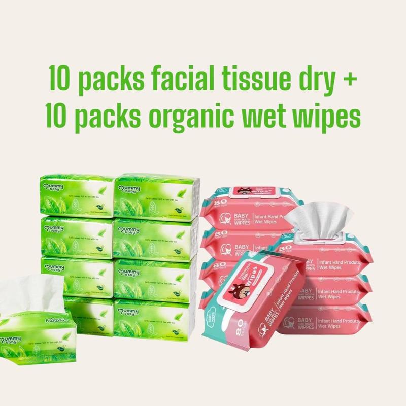 10 plus 10 Bundle- 10 packs wood pulp facial tissue +10 pack - TikTok ...