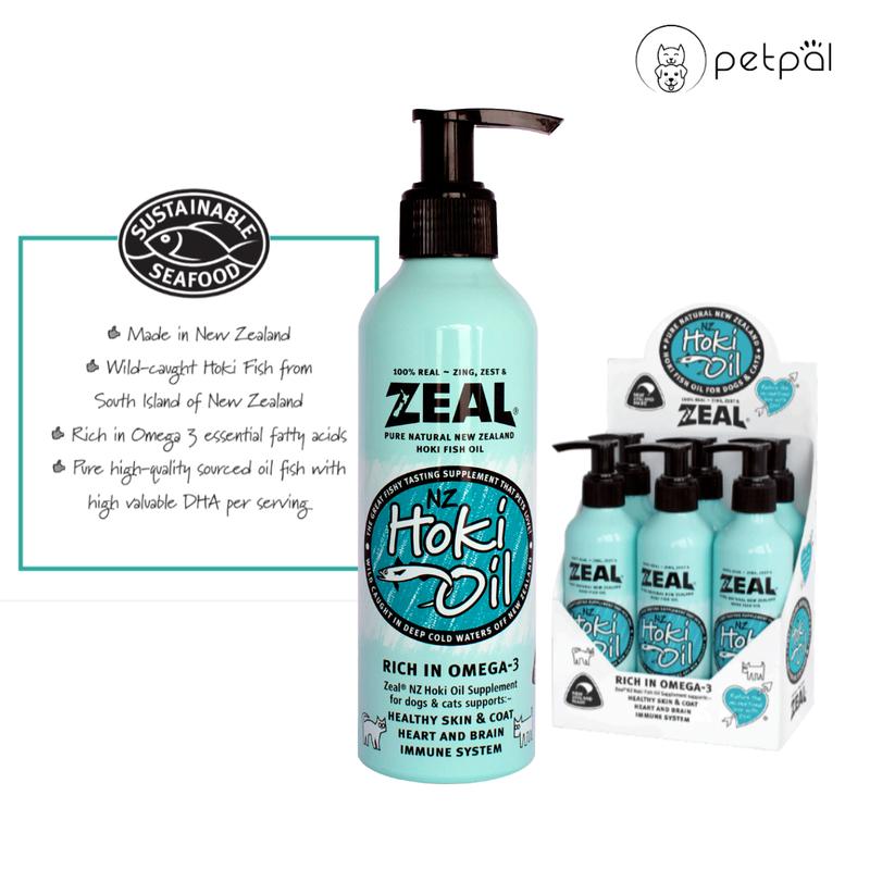 Zeal Pure Natural New Zealand Hoki Fish Oil Supplement For Dogs ...
