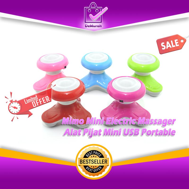 Mimo Mini Electric Massager / Alat Pijat Mini USB Portable Elektrik ...