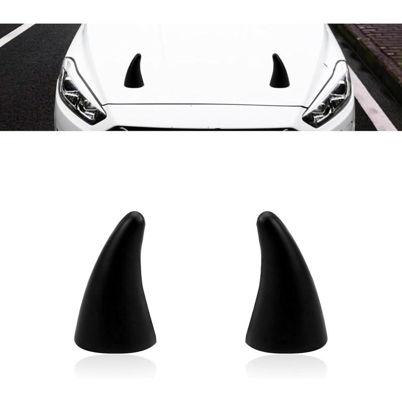 2 PCS Car Roof Decoration Devil Horns, Cute Creative 3D Three ...