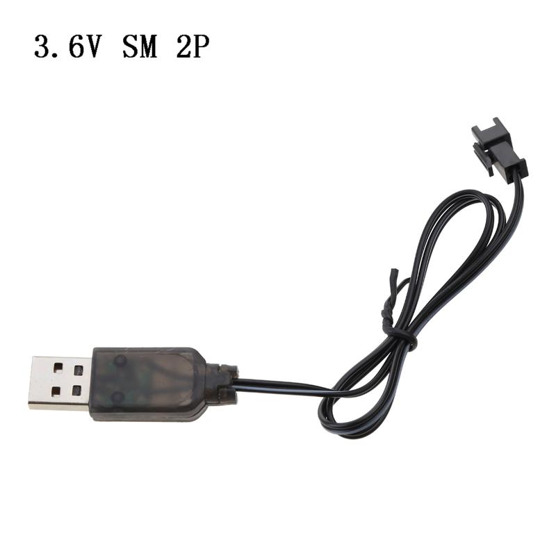 3.6V/4.8V/6V/7.2V 250mA SM plug USB Charger with Led Charge Indicator ...