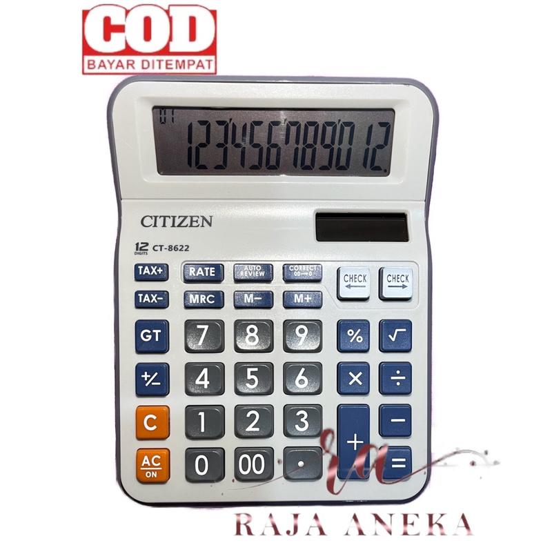 Kalkulator Citizen CT 8622 - Kalkulator Dagang - Kalkulator 12 - Shop ...