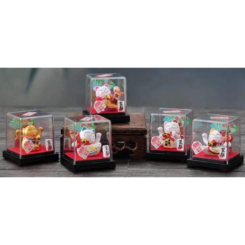 S-33/370605 Jing Shi Gong Fang Mini Display Fortune Cat (S) - TikTok ...