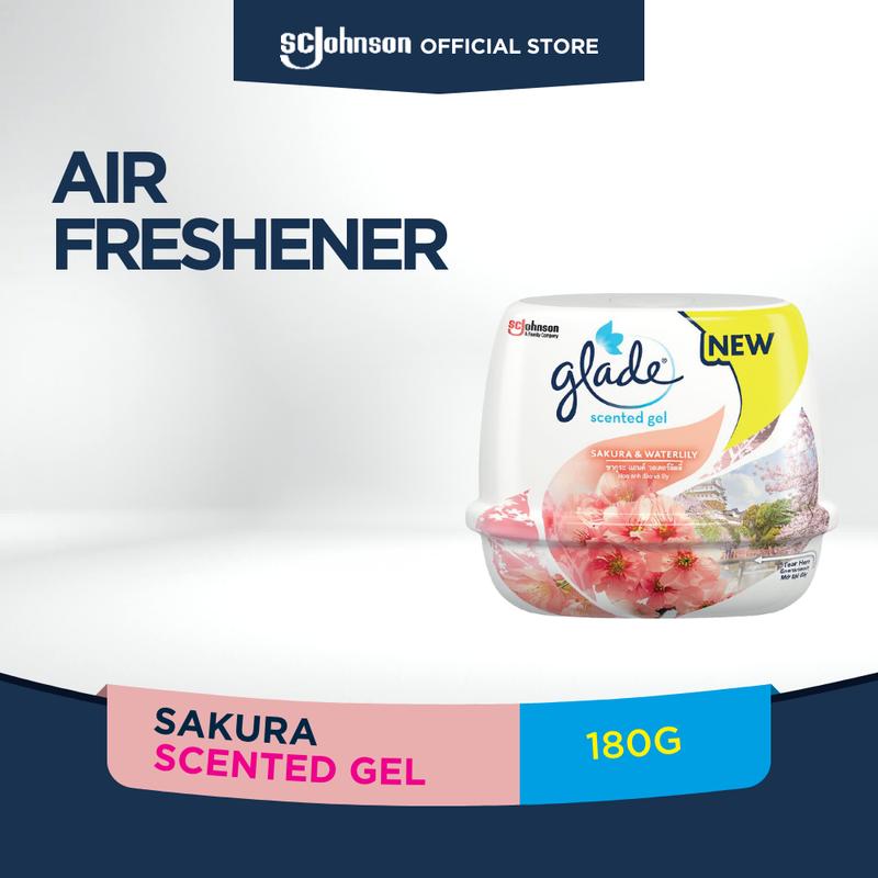 Glade Scented Gel - Sakura & Waterlily 180g - TikTok Shop Philippines