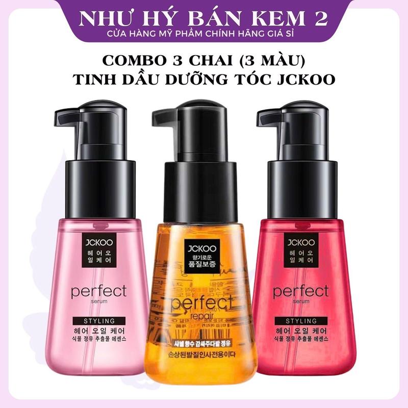 COMBO 3 Chai Tinh Dầu Dưỡng Tóc JCKOO 70ML Hỗ Trợ Dưỡng tóc mềm ...