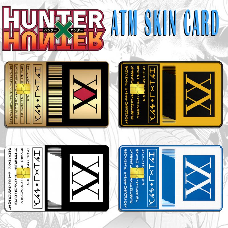 HUNTER X HUNTER LICENSE -ATM/CREDIT/BEEP SKIN CARD STICKER LAMINATED ...