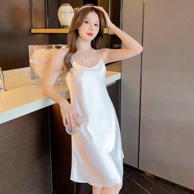 Baju Tidur, Gaya Selipar, Untuk Wanita, Piyama Musim Panas, Bahan ...