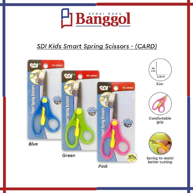 [SDI] Scissors Kids Smart Spring NO.0859C - TikTok Shop Malaysia