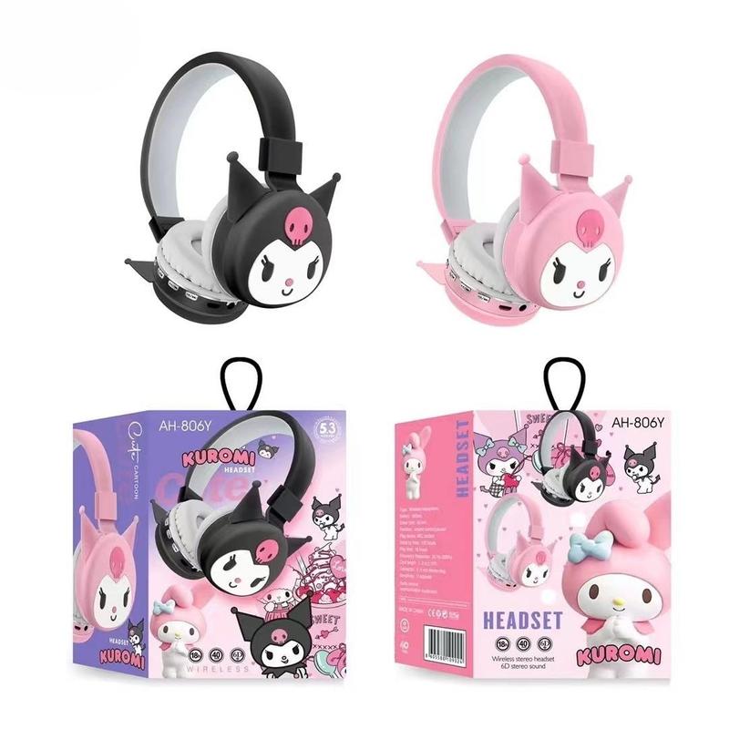 Kawaii Y2K Hello Kitty Wireless Bluetooth Headphones With Mi - TikTok ...