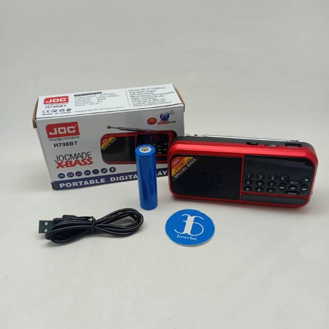 Radio Portable Bluetooth Joc H798BT - Radio Fm Joc 798BT - Radio USB ...