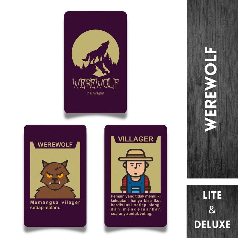 Kartu Werewolf - permainan seperti truth or dare - Shop | Tokopedia